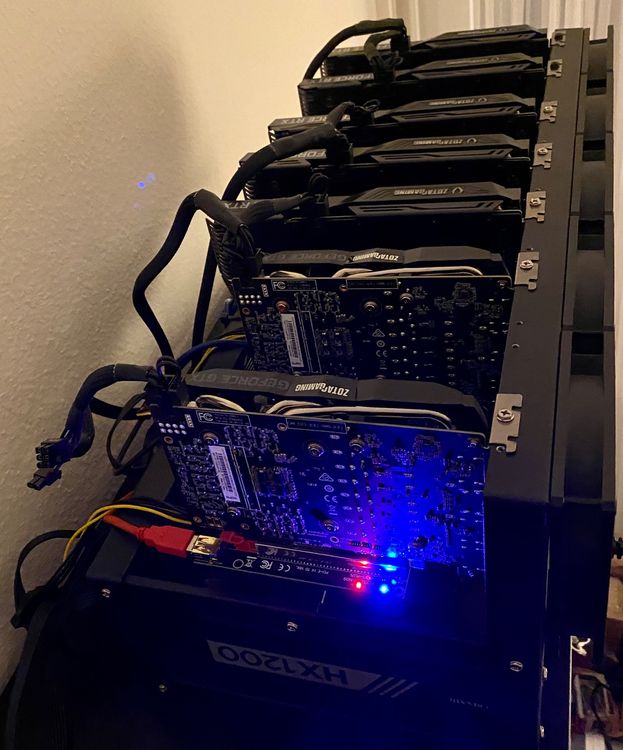 Mining Rig (Gebraucht) in Rüti ZH für CHF 1400 – nur Abholung auf Ricardo kaufen