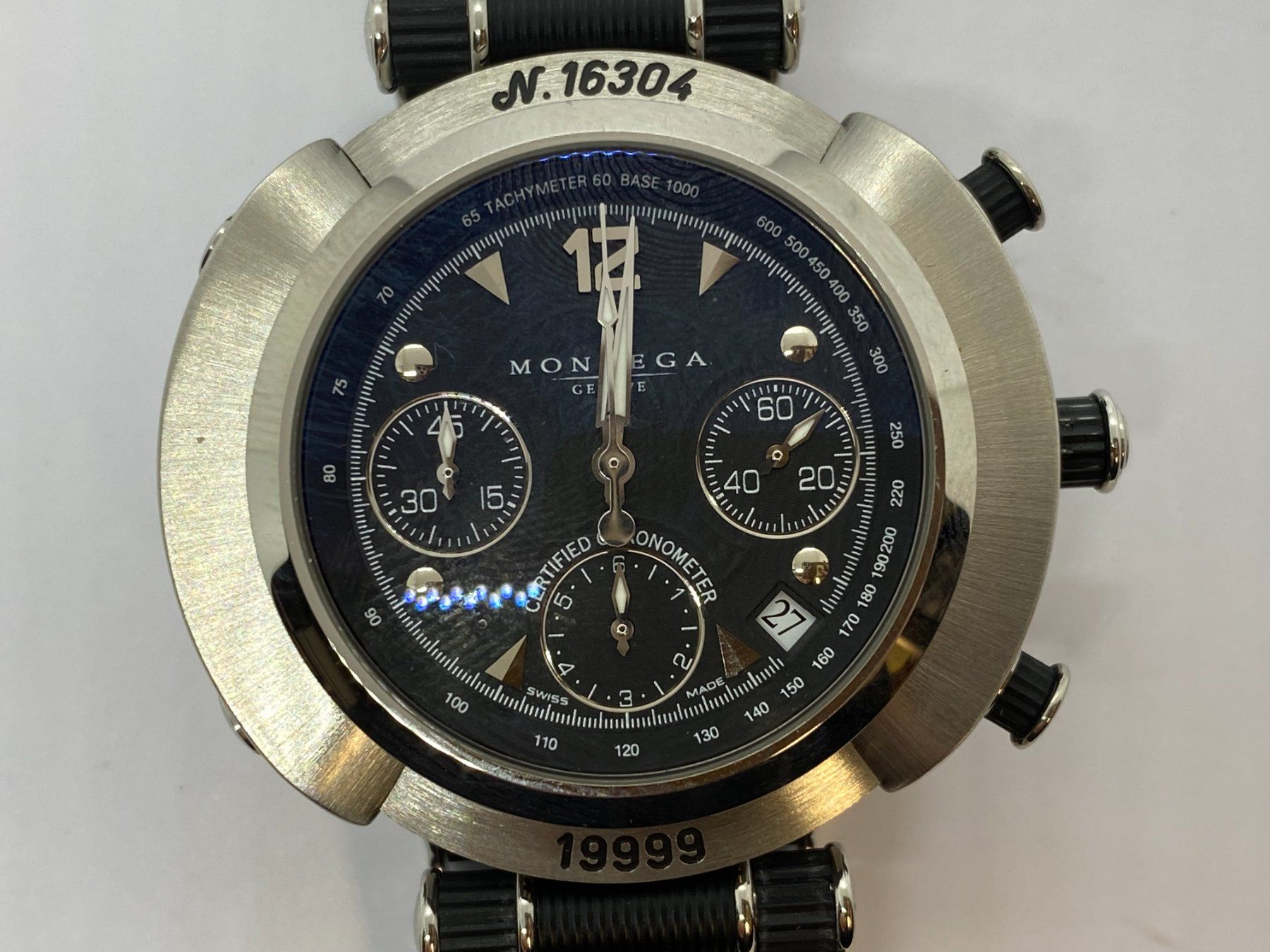 MONTEGA GENEVE CHRONOGRAPH 44mm Automatik läuft //H803 (Gebraucht) in ...