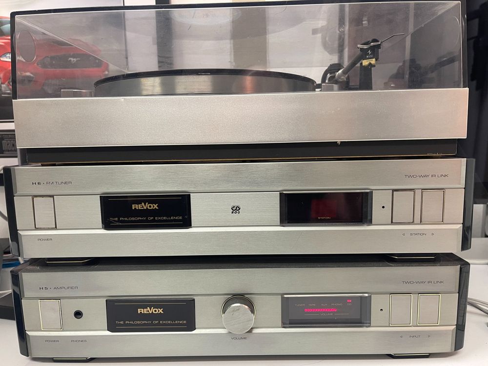 Thorens TD145 plus Revox H5 and H6 amplifier and tuner... (Gebraucht) in Lugano für CHF 400 ...