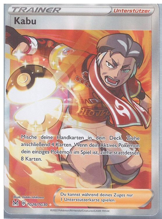 Pokemon Kabu TG26/TG30 DE Verlorener Ursprung LOR | Kaufen auf Ricardo