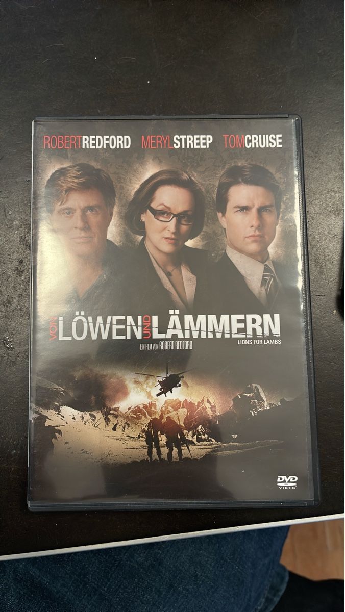 Löwen für Lämmer - DVD mit Robert Redford, Top Zustand! (Gebraucht) in ...