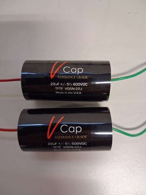 V Cap Reference Grade 0,22uf 600VDC TFTF Serie (Neu (gemäss ...