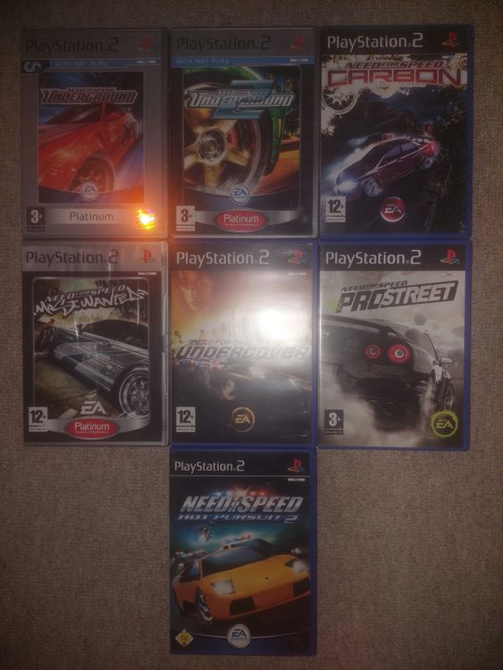 Playstation 2 Ps2 Need for Speed Collection sammlung (Gebraucht) in ...