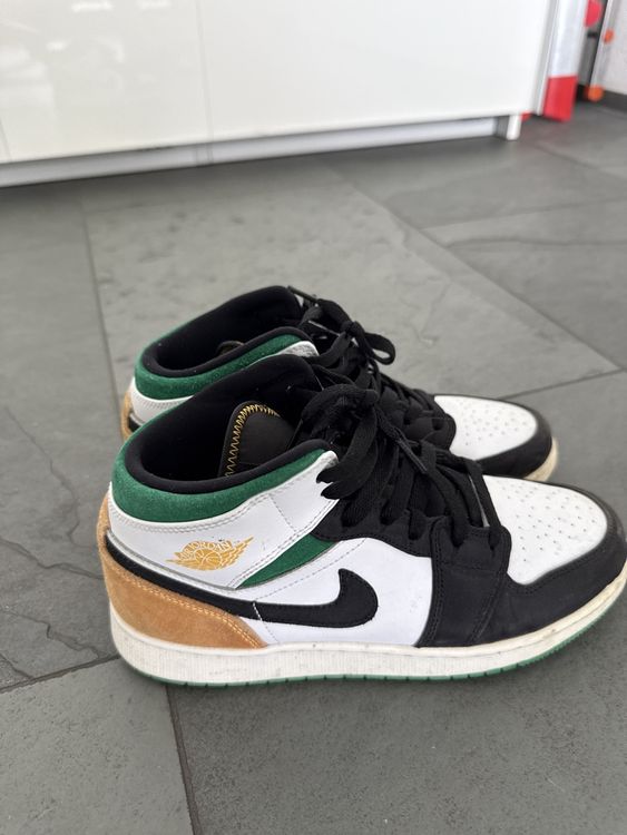 Scarpe Nike Jordan 1 Mid - Verdi/Bianche/Nere (Gebraucht) in Zürich für ...