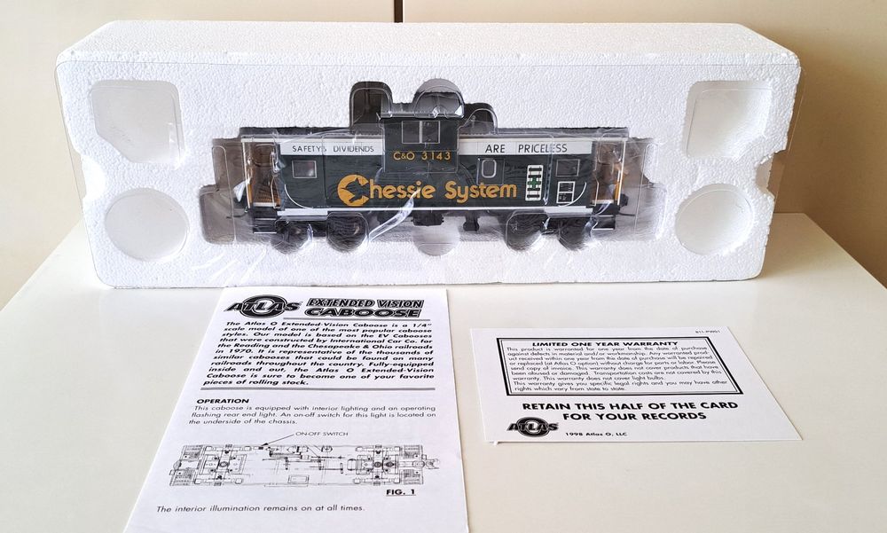 ATLAS CABOOSE C&O 3143 - Chessie Safety - SpurO (Neu und ...
