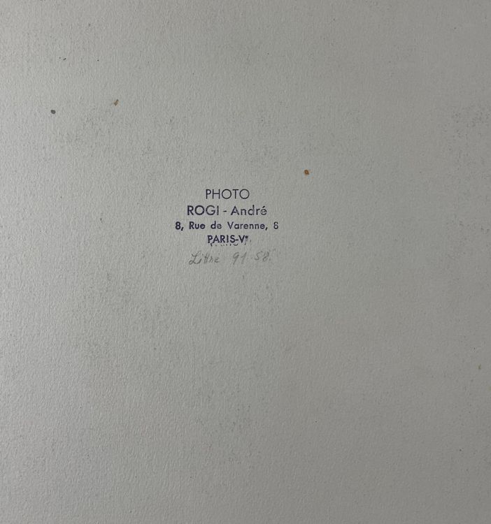 Rogi Andre (1905-1970) Fotografie von Andre Derain | Acheter sur Ricardo