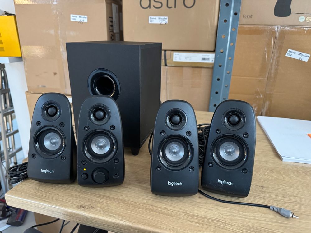Logitech Z506 Surround Sound Speakers (Gebraucht) in Dietlikon für CHF ...