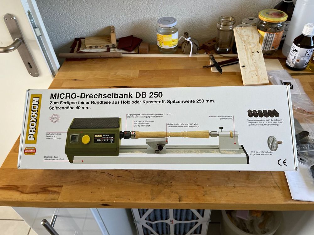 Proxxon MICRO-Drechselbank DB 250 (Neu und originalverpackt) in Sarnen ...