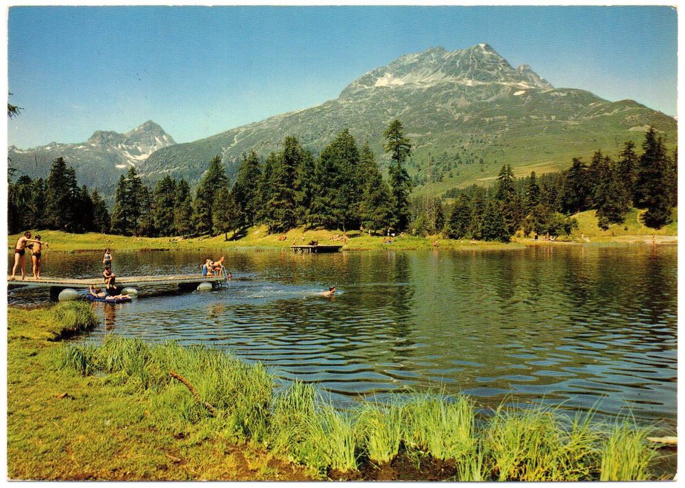 PONTRESINA Lej Marsch Camping - Badeleben am See (Gebraucht) in Jona ...