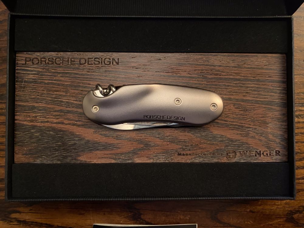 Wenger Porsche Design 35 pocket knife (Neu und originalverpackt) in ...