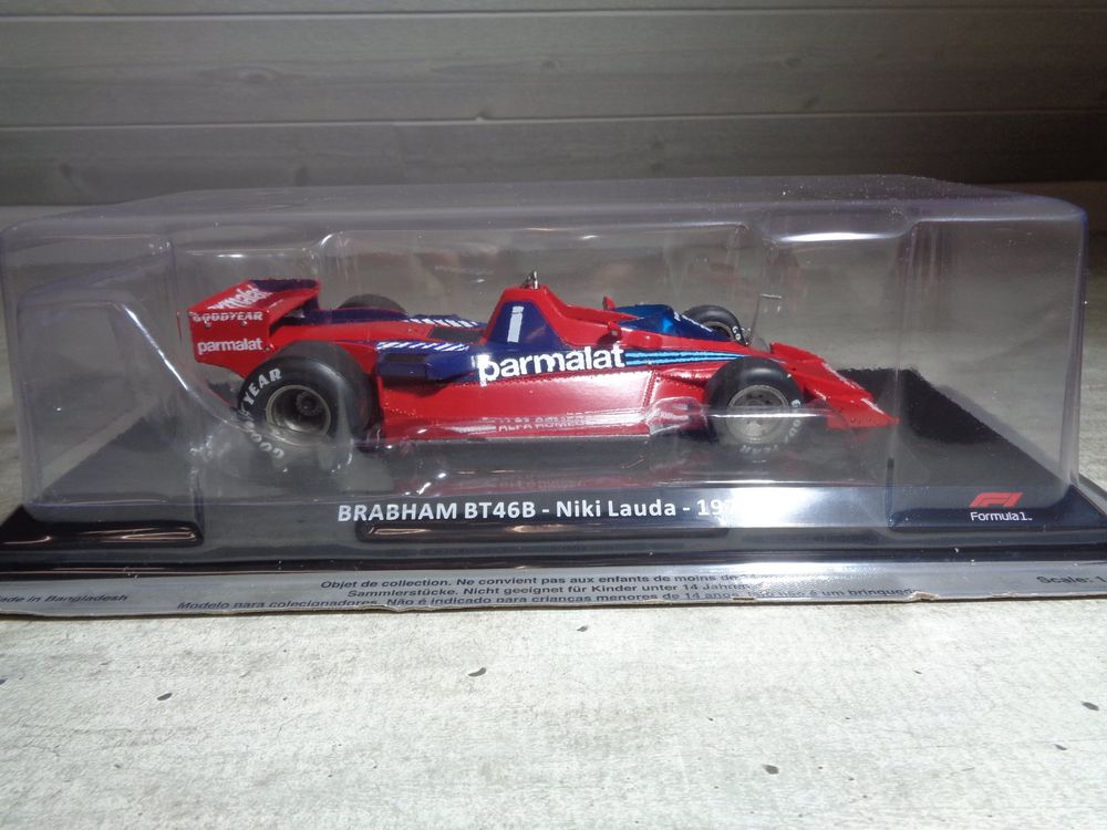 Premium Collectibles 1:24 F1 Brabham BT46B Alfa Romeo 1978 (Neuf avec ...