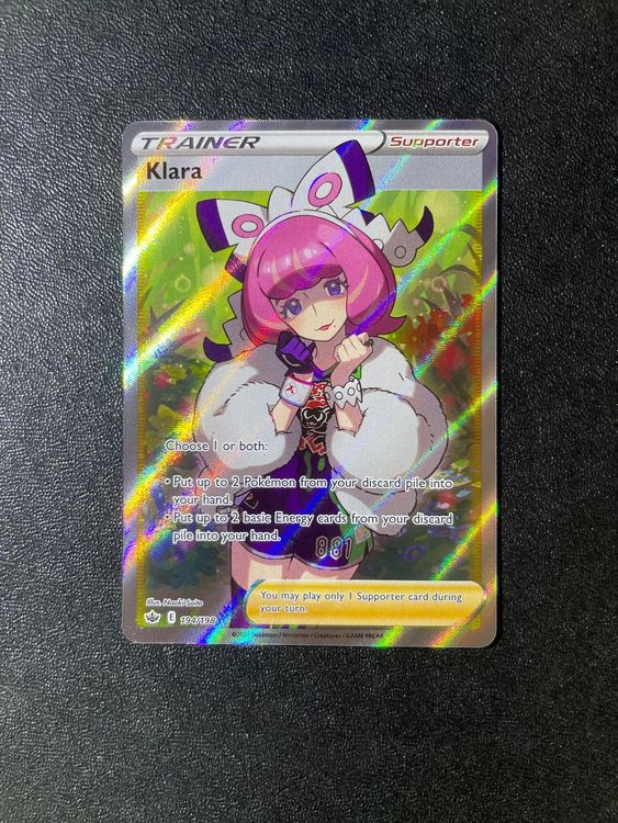 Pokémon Klara (194/198) Chilling reign | Kaufen auf Ricardo