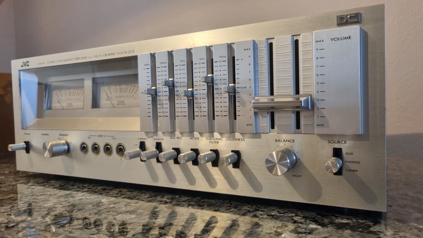 JVC JA-S44 Stereo Verstärker, Top Zustand, Vintage Rarität (Gebraucht ...
