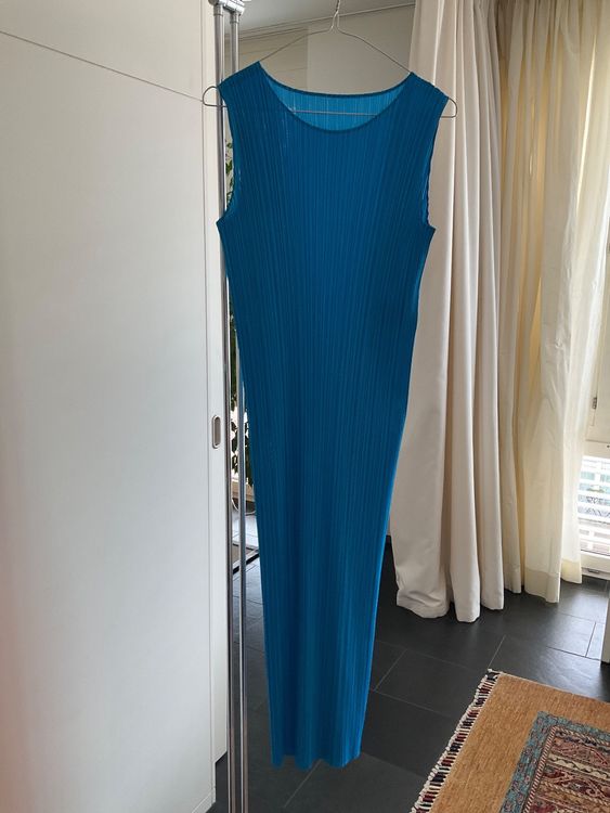 Issey Miake Kleid Türkis | Kaufen auf Ricardo