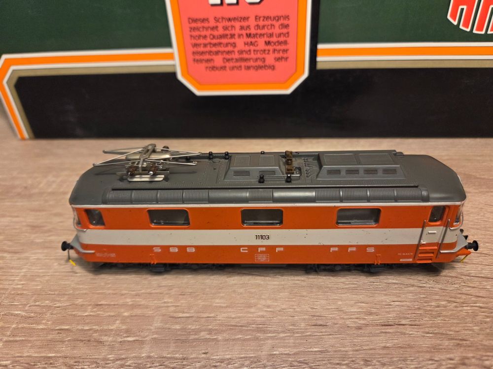 Hag 193 E-Lok Re 4/4 Swiss Express SBB H0 (D'occasion) à St-Aubin ...
