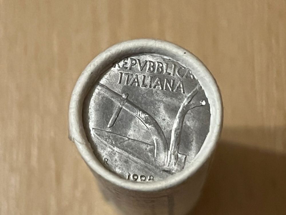 Münze ITALIA ROTOLINO ROLL 50 X 10 LIRE FDC 1998 (Neu und ...