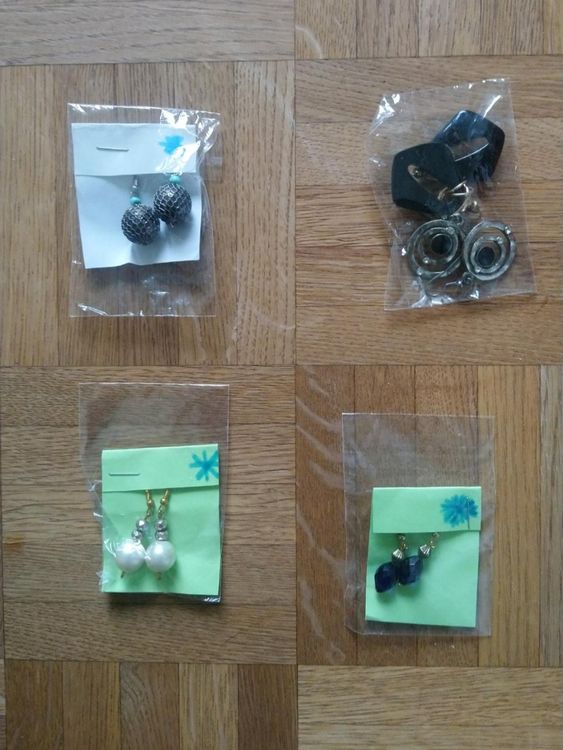 5 Verschiedene Ohrringe – Für jeden Stil das perfekte Paar! (Neu und originalverpackt) in Gwatt ...