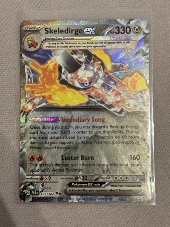 Pokémon Skeledirge ex 137/182 Paradox Rift | Kaufen auf Ricardo