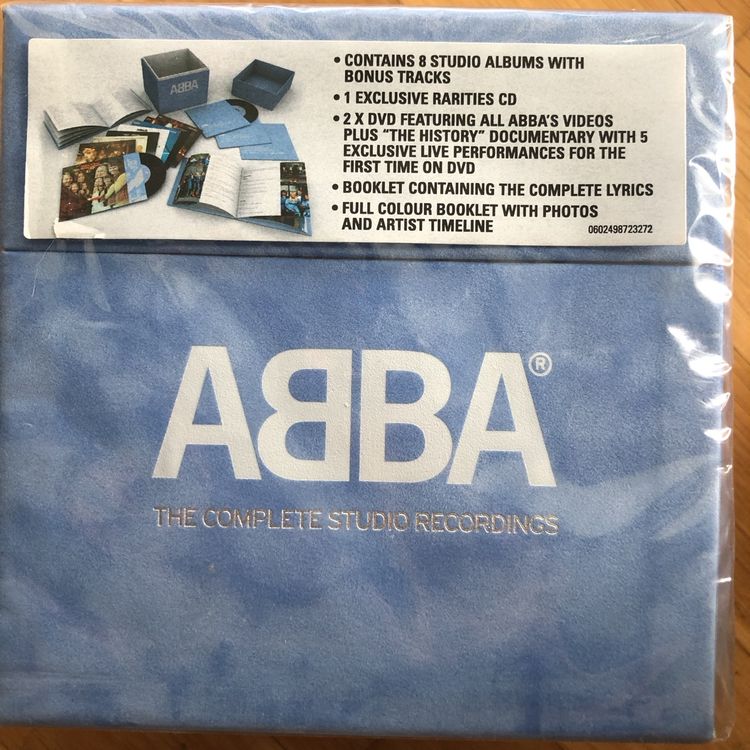 ABBA CD/DVD Box The complete recordings (Neu und originalverpackt) in ...