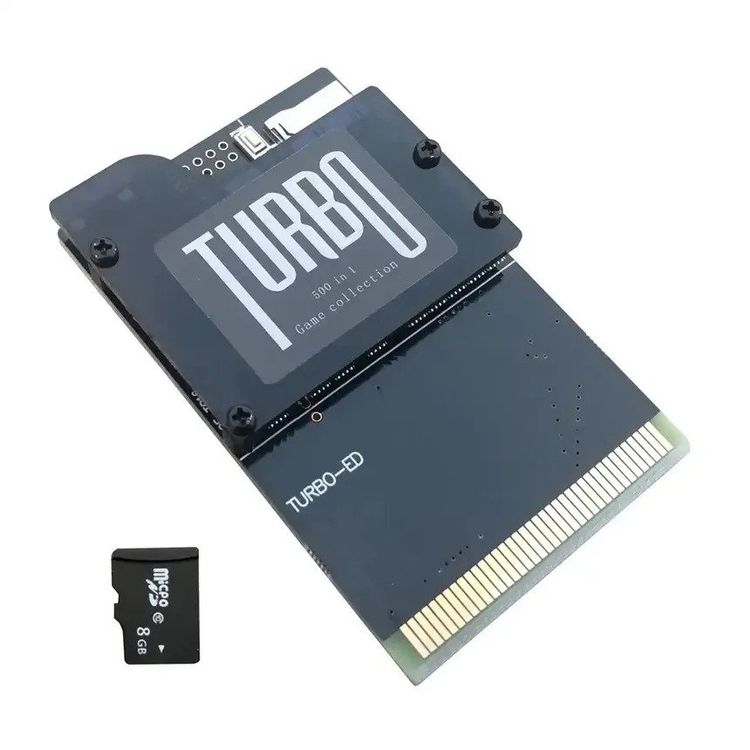 PC Engine Turbo GrafX 500 in 1 Flash Cart mit SD Karte (Gebraucht) in ...