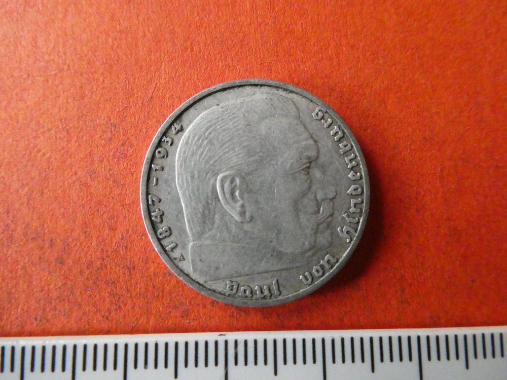 Dt. Reich 1937 A, 2 Reichsmark - Silber (Gebraucht) in Hinterforst für CHF 7 – mit Lieferung auf ...