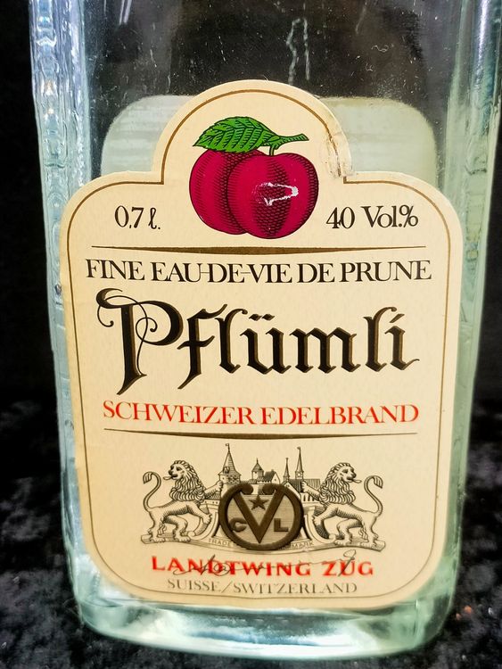 PFLÜMLI EAU DE VIE (Gebraucht) in Genève für CHF 17.5 – mit Lieferung ...