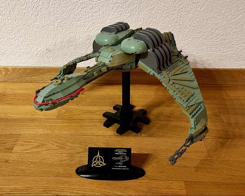 Bluebrixx Star Trek Klingon Bird-of-Prey inkl. OVP (Gebraucht) in St ...