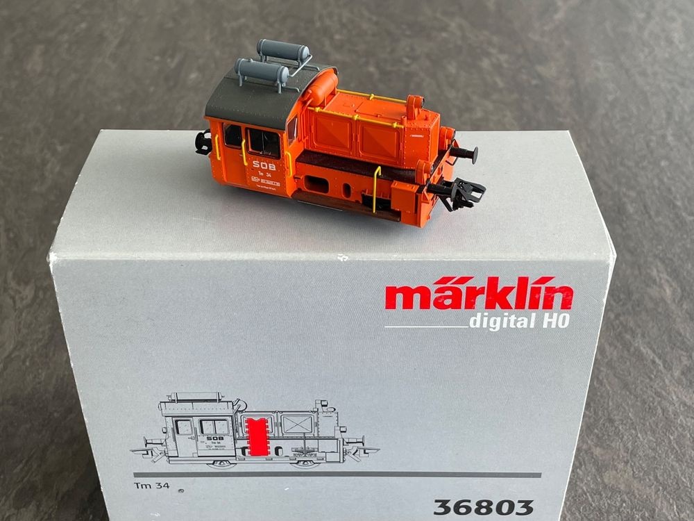 MÄRKLIN 36803 Diesel -Lok SOB Digital (Neu (gemäss Beschreibung)) in ...