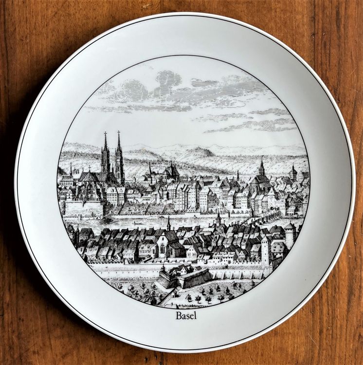 Langenthal Swiss Wandteller Basel Collec. Vieilles Gravuren | Kaufen auf Ricardo
