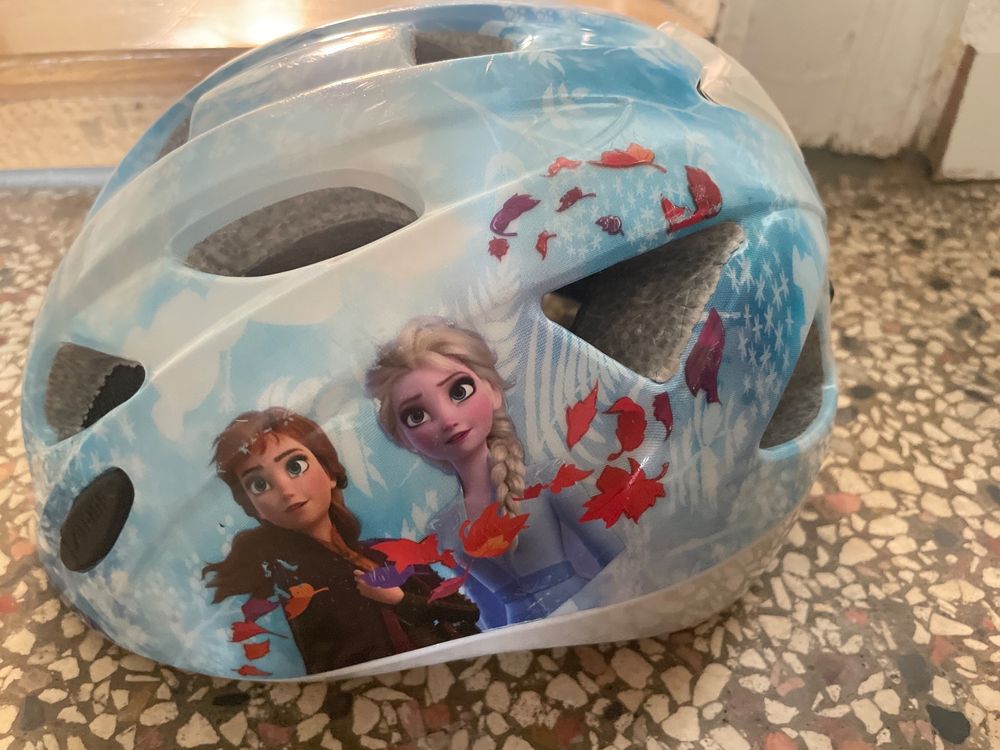Alpina Frozen Elsa Anna Helm mit Licht Velohelm 47-51cm | Kaufen auf ...