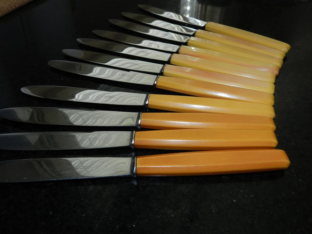 11 antike Messer INOXYD, 19.5 cm (Gebraucht) in Dietlikon für CHF 20 ...