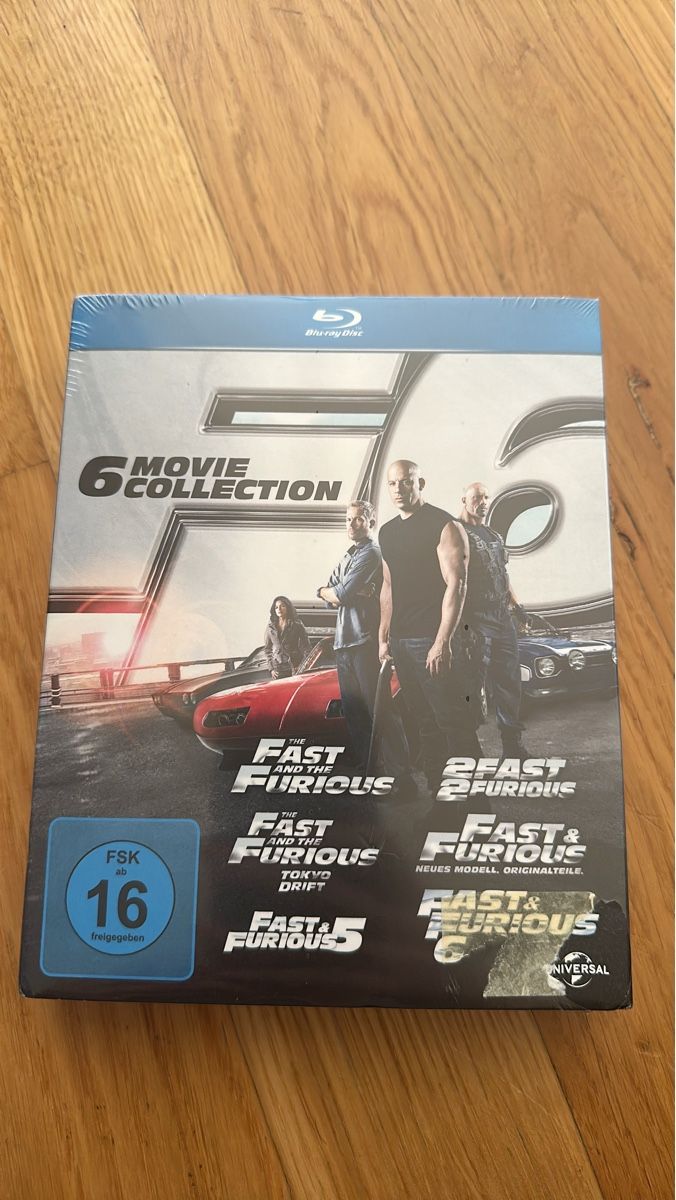 Fast & Furious - Movie Collection 1-6 auf Blu-Ray, Neu! (Neu und ...