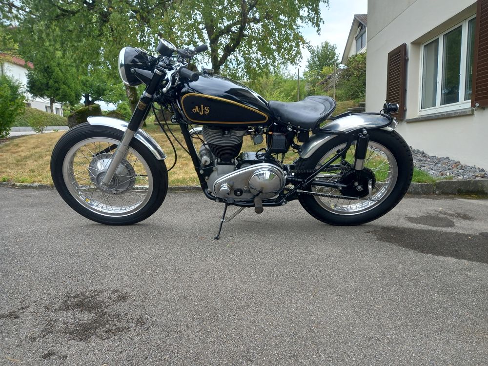 AJS 18S Oldtimer Motorrad Cafe Racer (Gebraucht) in Oberneunforn für CHF 6290 – nur Abholung auf ...