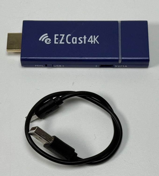 EZCast 4K HDMI WLAN Display Dongle Receiver Adapter Strea... (Gebraucht) in Volketswil für CHF ...
