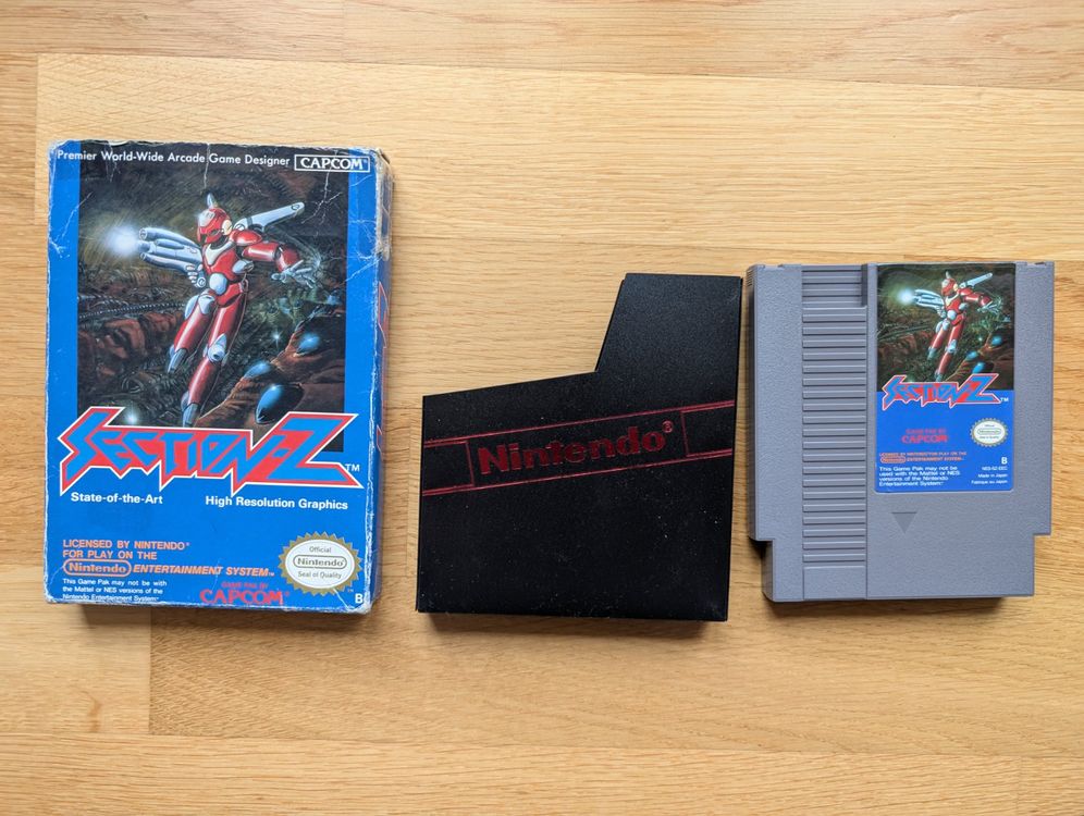 Section-Z mit OVP (NES, PAL) | Kaufen auf Ricardo