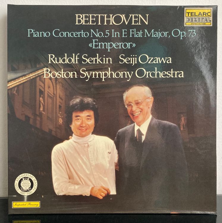 Beethoven - Rudolf Serkin, Seiji Ozawa - Piano Concerto LP | Kaufen auf Ricardo