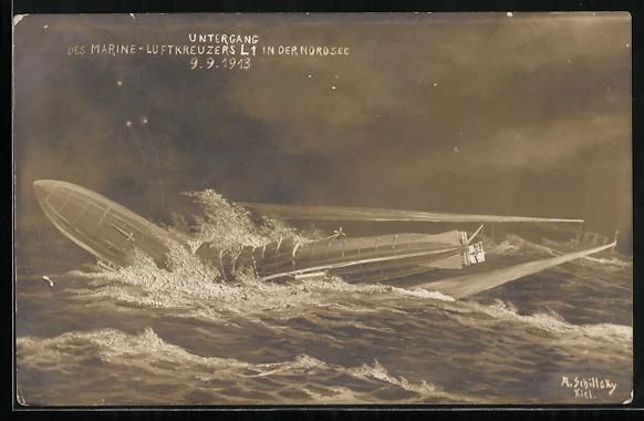 Untergang des Zeppelins L1 in der Nordse (Gebraucht) in Berlin für CHF ...