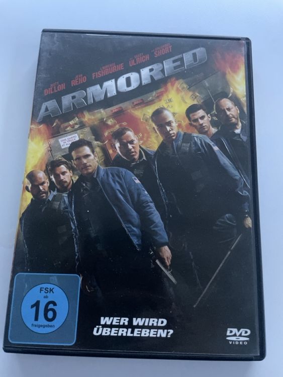 Armored DVD Actionthriller mit Jean Reno & Matt Dillon (Gebraucht) in ...