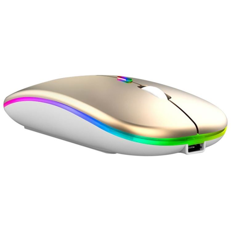 6 Farben Bluetooth Wireless Dual Mode Maus Gold (Neu und ...