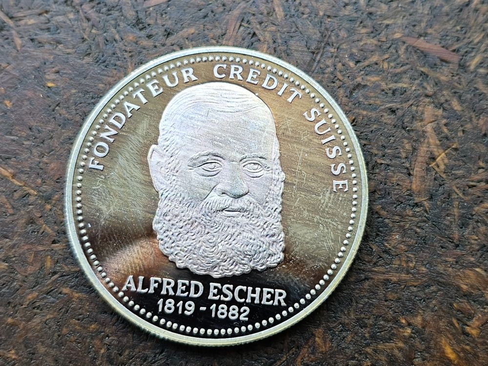 Alfred Escher 1819-1882/Fondateur Credit Suisse (Gebraucht) in la ...