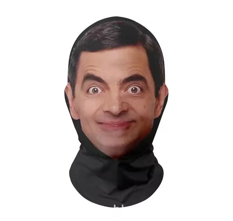 Lustige Gesichtsmaske Mr Bean Fasnacht Maske Verkleidung (Neu und ...