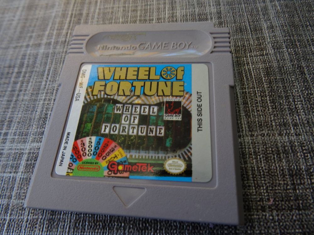 Wheel of Fortune GAMEBOY (Gebraucht) in Olten für CHF 10 – mit ...