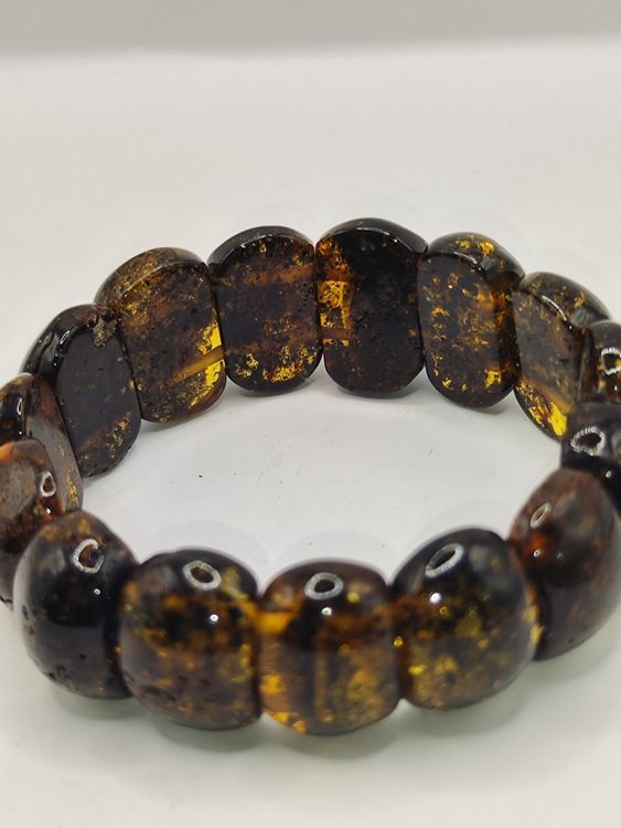 Vintage mega schöne Natur Bernstein Armband 28gr. (Gebraucht) in ...