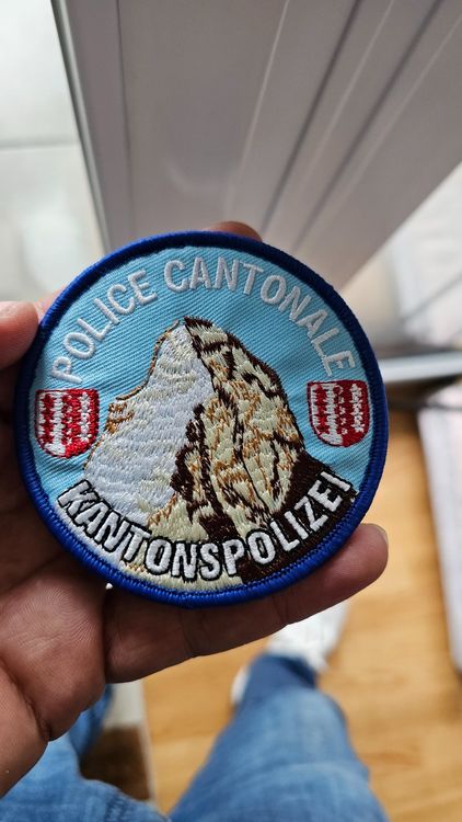 Patch Polizei Kantonspolizei Valais Wallis (Gebraucht) in Delémont für ...
