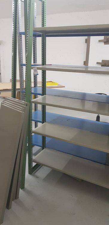 Gestell mit Zusatz Tablare Total: 16 Tablare und 4 Stände (Gebraucht ...