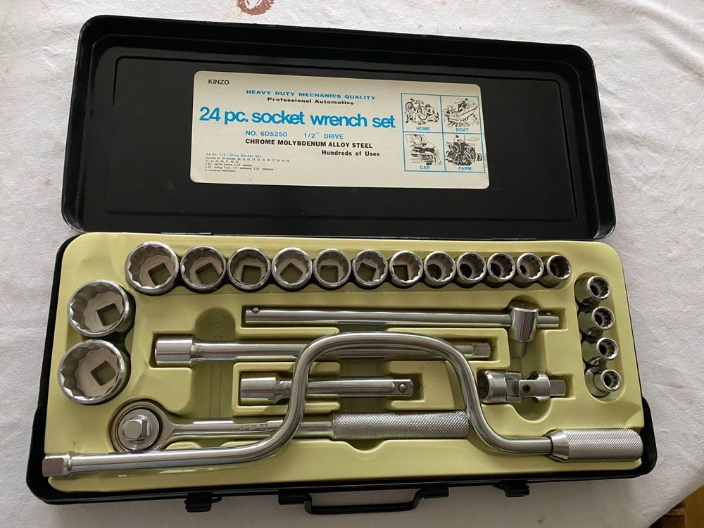 Steckschlüssel Set KINZO 24 Teilig (Neu (gemäss Beschreibung)) in ...