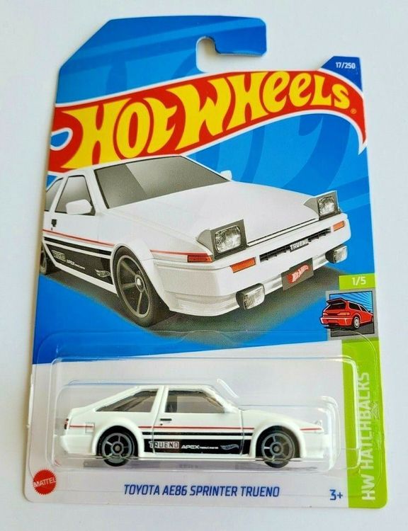 Toyota AE86 Sprinter Trueno White - Hot Wheels | Kaufen auf Ricardo