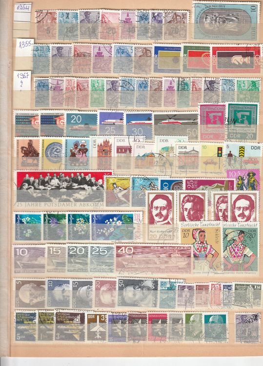 11/LOT DDR AB 1950 GEST. (Gebraucht) in Hirschthal für CHF 1 – mit Lieferung auf Ricardo kaufen