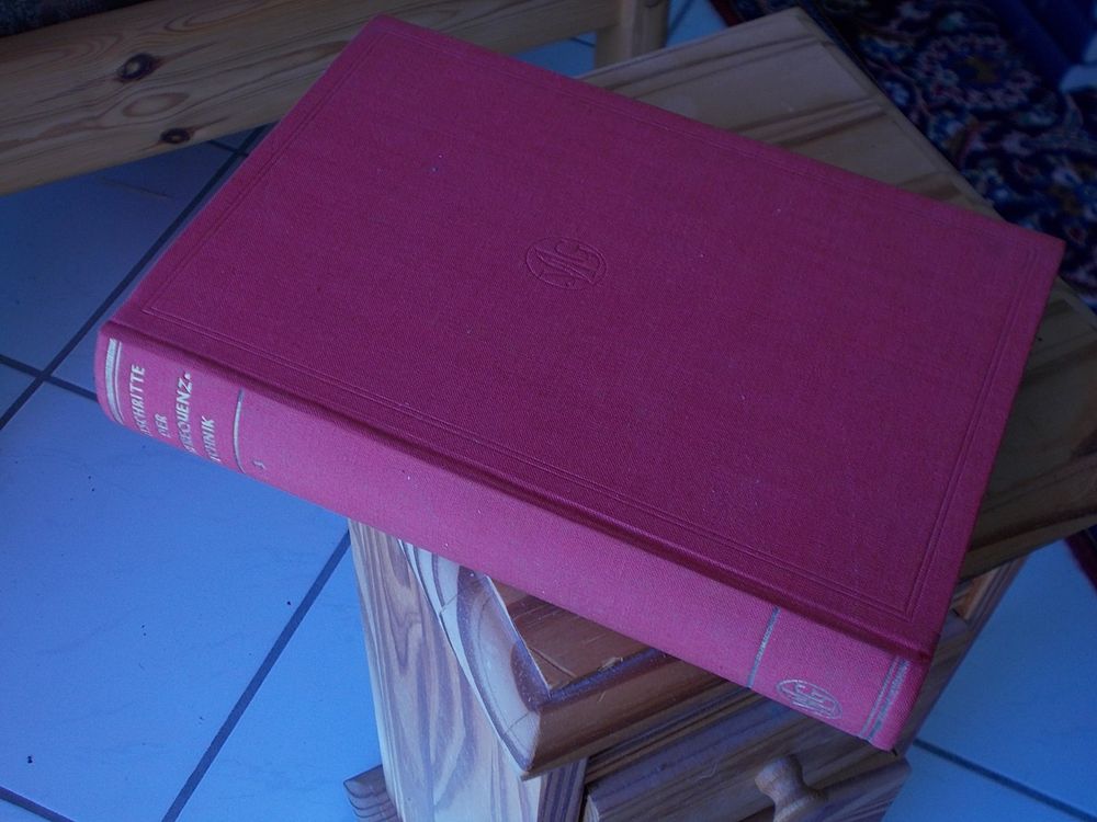 Fortschritte der Hochfrequenztechnik Band 3 - 1954 (Gebraucht) in ...