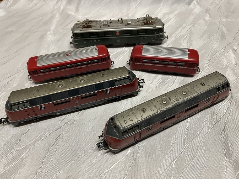 Märklin 4loks (Defekt) in Olten für CHF 49 – mit Lieferung auf Ricardo ...